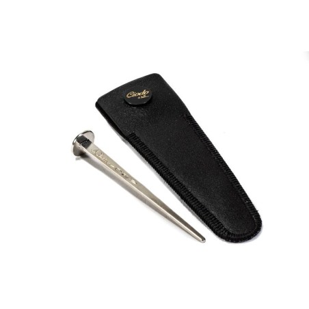 Pipe Tamper in Silver Alessandro Bean - Pipeonline