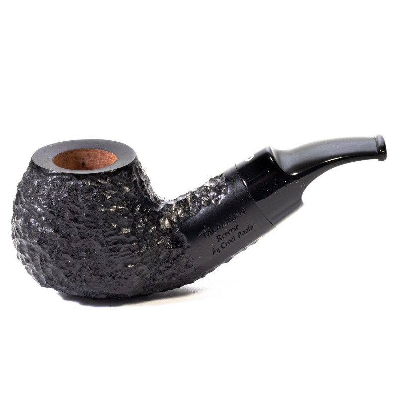 Pipa Talamona Calabash Reverse Rust. Bent Apple - Pipeonline