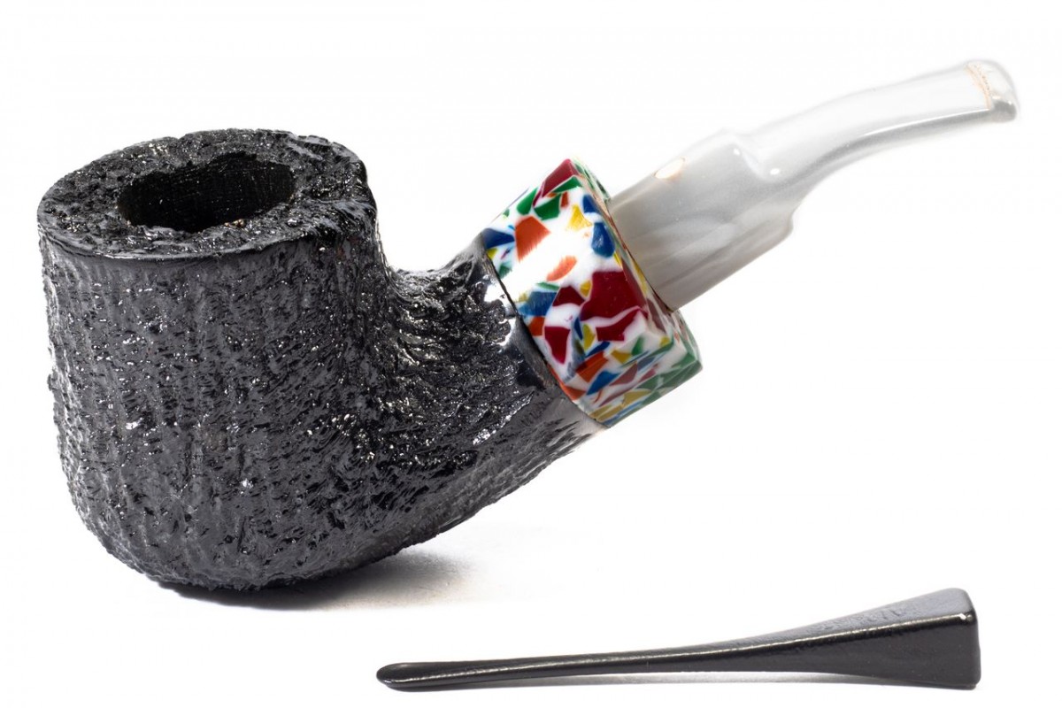 Pipe Armellini Botero Rusticated Chubby Bent Pot