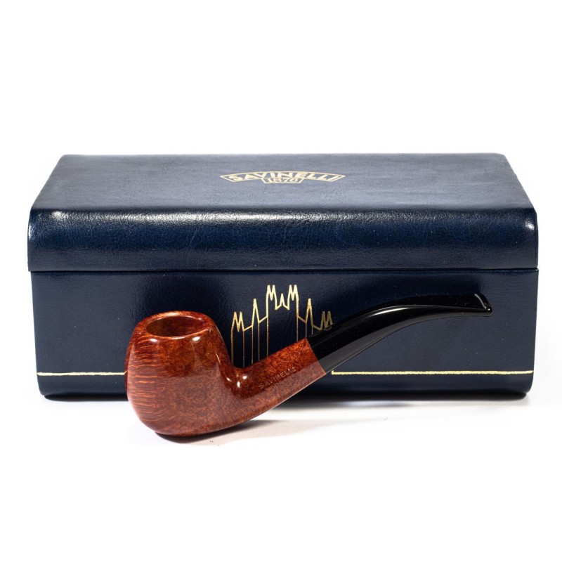 Pipe Savinelli Punto Oro Gold Smooth Bent