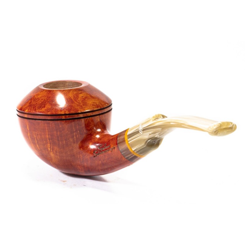 Pipe Santambrogio Smooth FP Big Bent Rhodesian